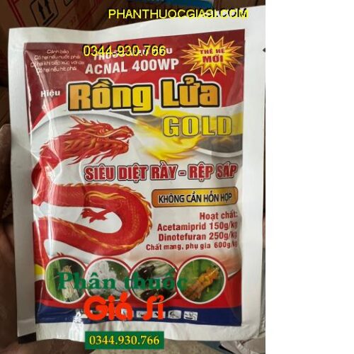 ACNAL 400WP Rồng Lửa Gold- Trừ Rệp Sáp- Bọ Xít- Rầy Nâu- Bọ Trĩ. - Phân ...