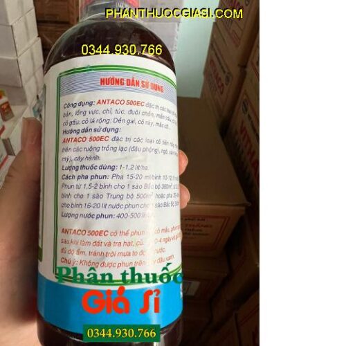 ANTACO 500EC - Thuốc Trừ Cỏ lá Rộng Và Lá Hẹp Trên Ngô - Lạc - Mía ...