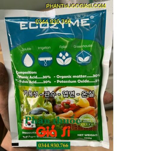 ECOZYME- Kích Ra Rễ- Xanh Lá- Bung Chồi- To Trái- Mập Bông- Vọt Hoa ...